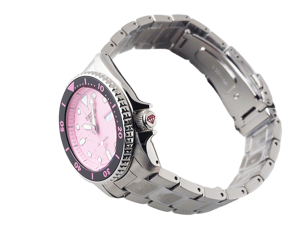 SEIKO＜5 Sports＞SBSA321 Limited Edition collaborate with PINK PANTHER ...
